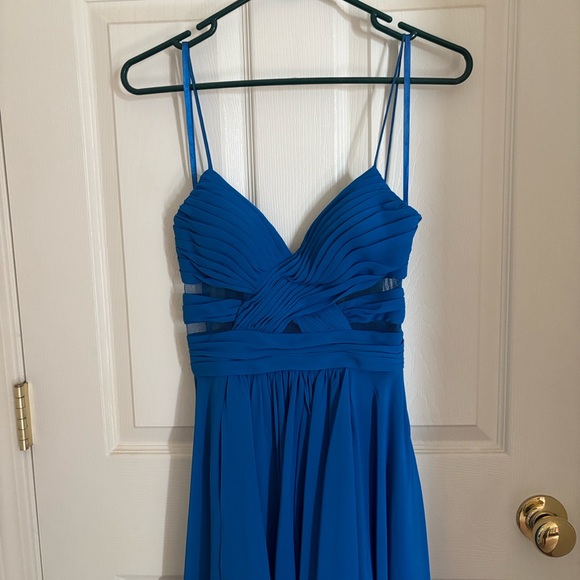 Hailey Logan | Dresses | Hailey Logan Vibrant Blue High Low Dress ...